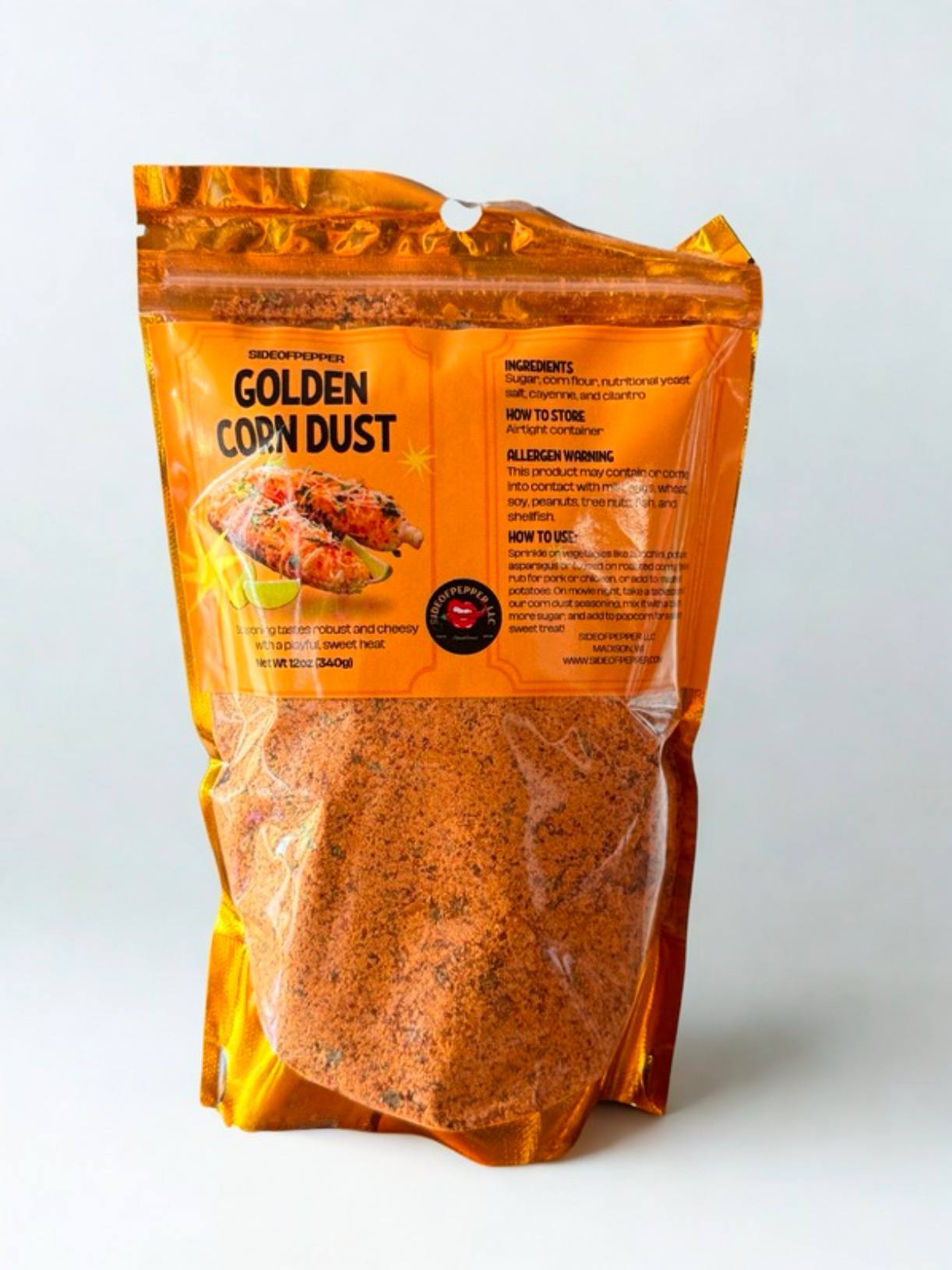 Golden Corn Dust Rub – sideofpepper
